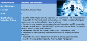 JOB Portal – Agritech Limited